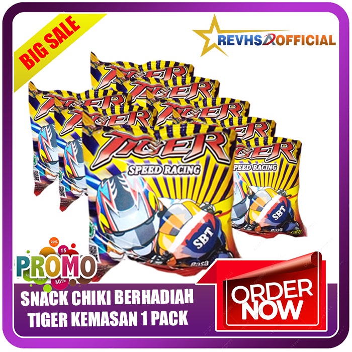 Jual Ciki TIGER Berhadiah kemasan 1 Pack isi 10 Bungkus | Shopee Indonesia