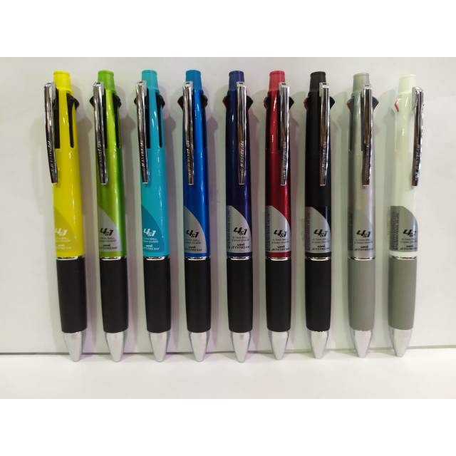 Jual Uni Jetstream 4&1 4colour 0.7mm Ballpoint Multi Pen + 0.5mm Pencil ...