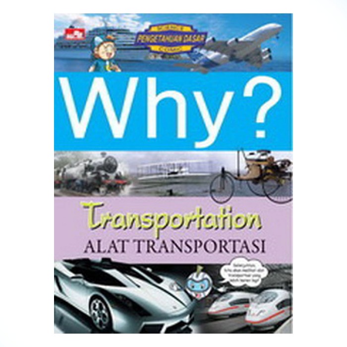 Jual BUKU COMIC | WHY? TRANSPORTATION [BAHASA INDONESIA] | Shopee Indonesia