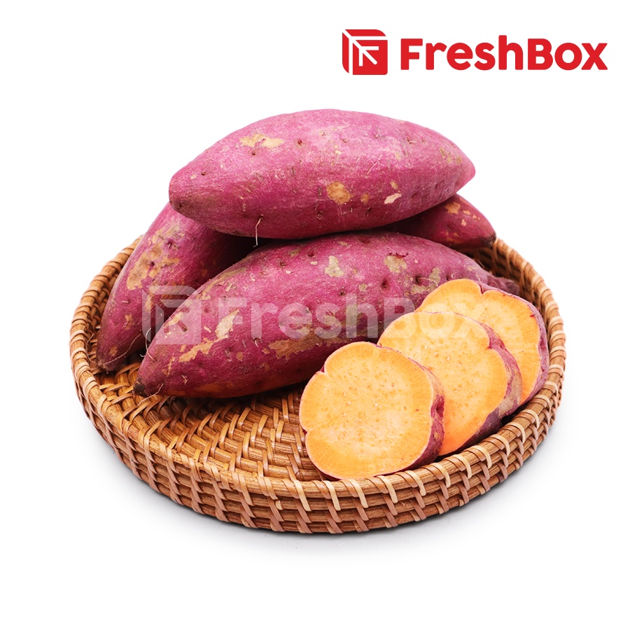 Jual Ubi Merah Red Sweet Potato 500gr FreshBox | Shopee Indonesia
