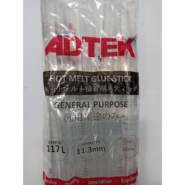 Jual GLUE STICK Besar LEM BAKAR ISI LEM GLUE GUN LEM STIK 11.3MM 500gr ...