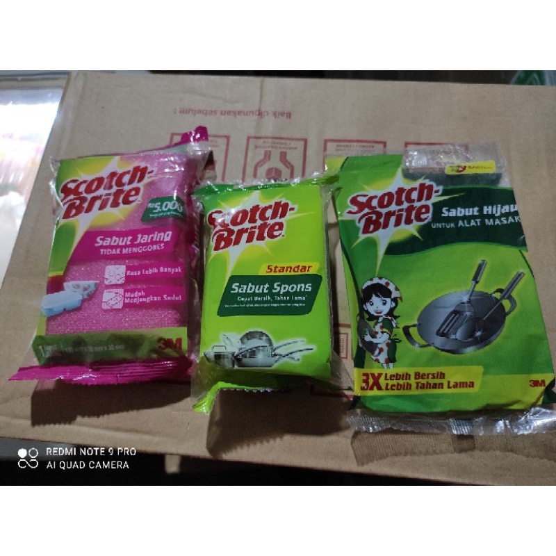 Jual Sabut Cuci Piring Scotch Brite | Shopee Indonesia