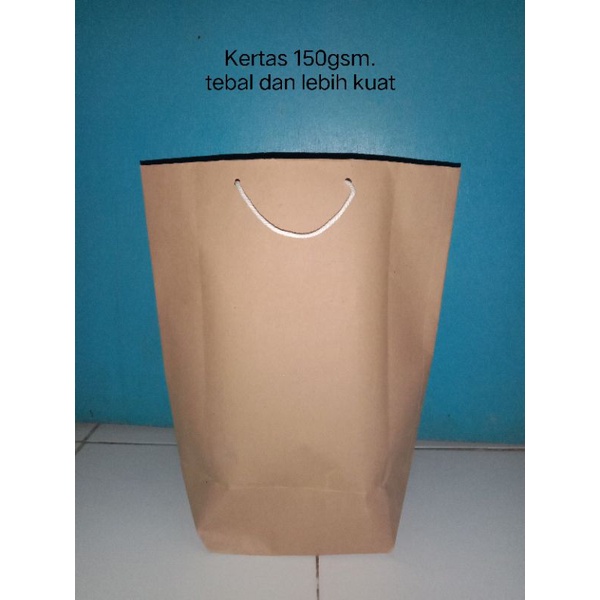 Jual Goodie Bag ukuran besar XL (bisa custom ukuran chat toko) | Shopee ...