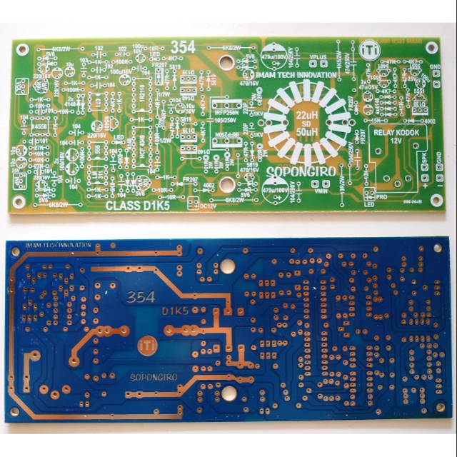 Jual PCB Power Amplifier Class D1K5 V2 | Shopee Indonesia