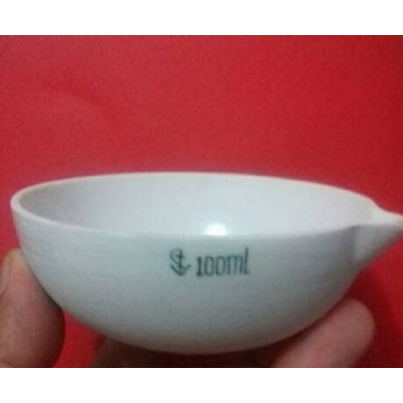 Jual Cawan Penguap 100ml. Cawan Porcelain 100ml. Evaporating Basin ...