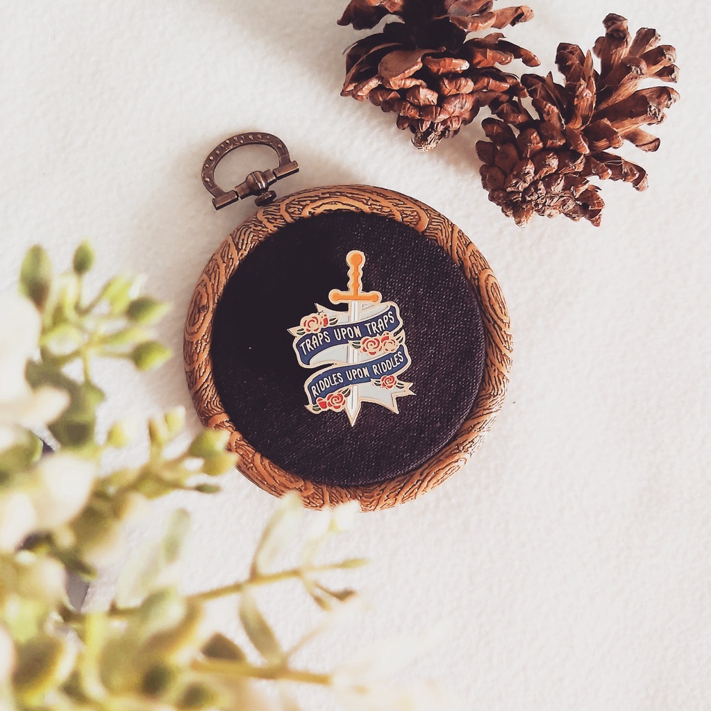 Jual The Inheritance Games Enamel Pin | Shopee Indonesia