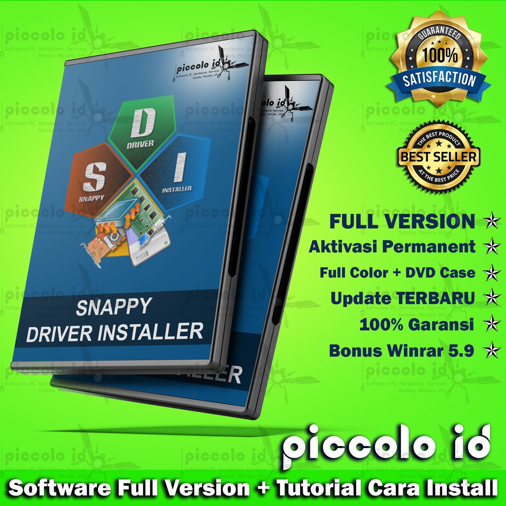 Jual SNAPPY DRIVER INSTALLER || UPDATE TERBARU || DRIVERPACK || FULL ...