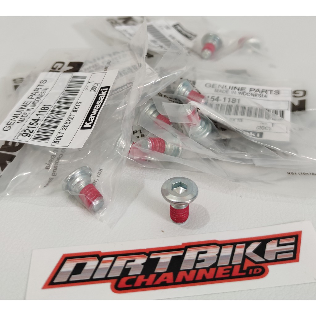 Jual Baut Piringan Cakram KLX 150 Original Kawasaki KLX BF Dtracker 150 | Shopee Indonesia