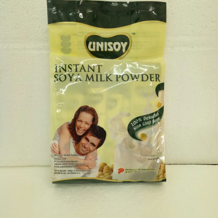 Jual Unisoy Instant Soya Milk Powder Less Sugar 240g | Shopee Indonesia