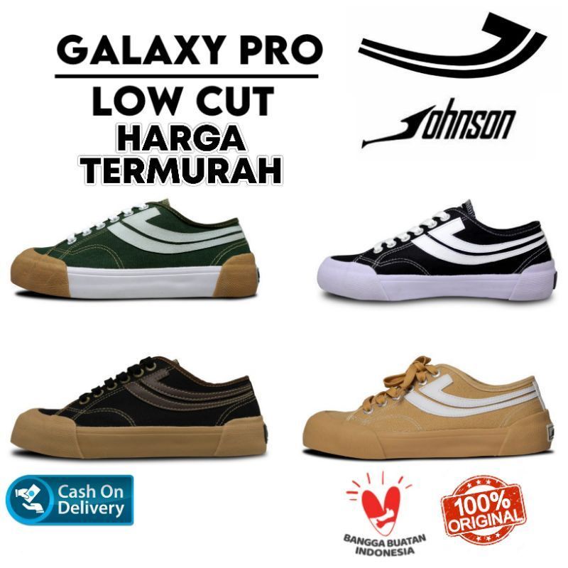 Jual SEPATU JOHNSON PRO GALAXY LOW CUT - JHONSON LOW CUT - JONSON ...