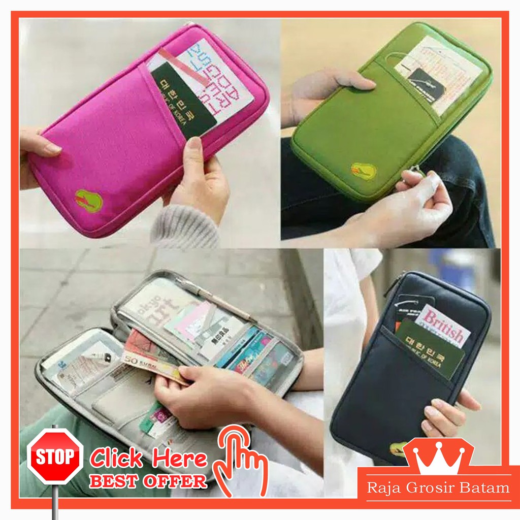 Jual RGB - Dompet Travel - Dompet Passport - Dompet | Shopee Indonesia