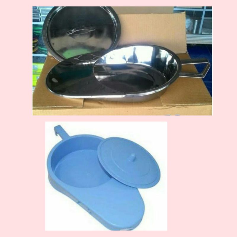 Jual Pispot BAB /Stik Pan untuk pria dan wanita pispot Biru dan pispot ...