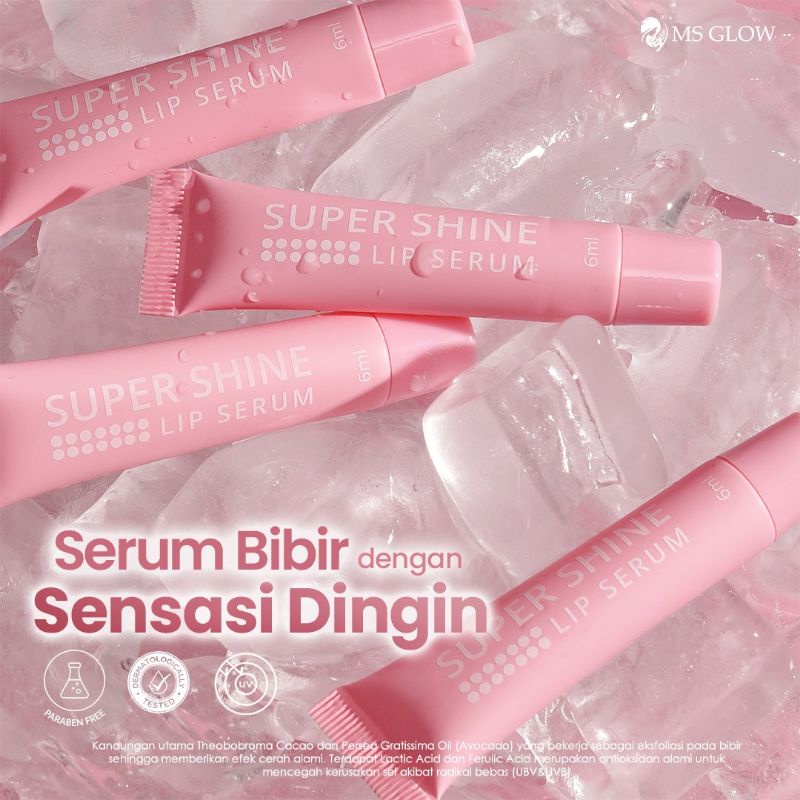 Jual LIPS SERUM SUPER SHINE MSGLOW ORIGINAL | Shopee Indonesia