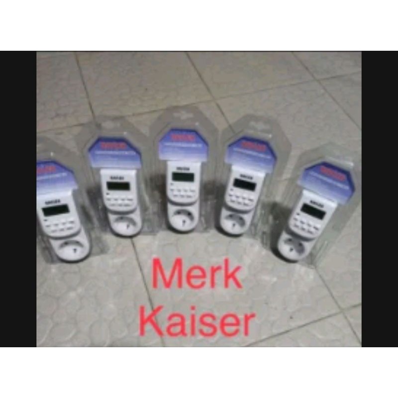 Jual stopkontak timer digital Kaiser / Timer Digital Kaiser | Shopee ...