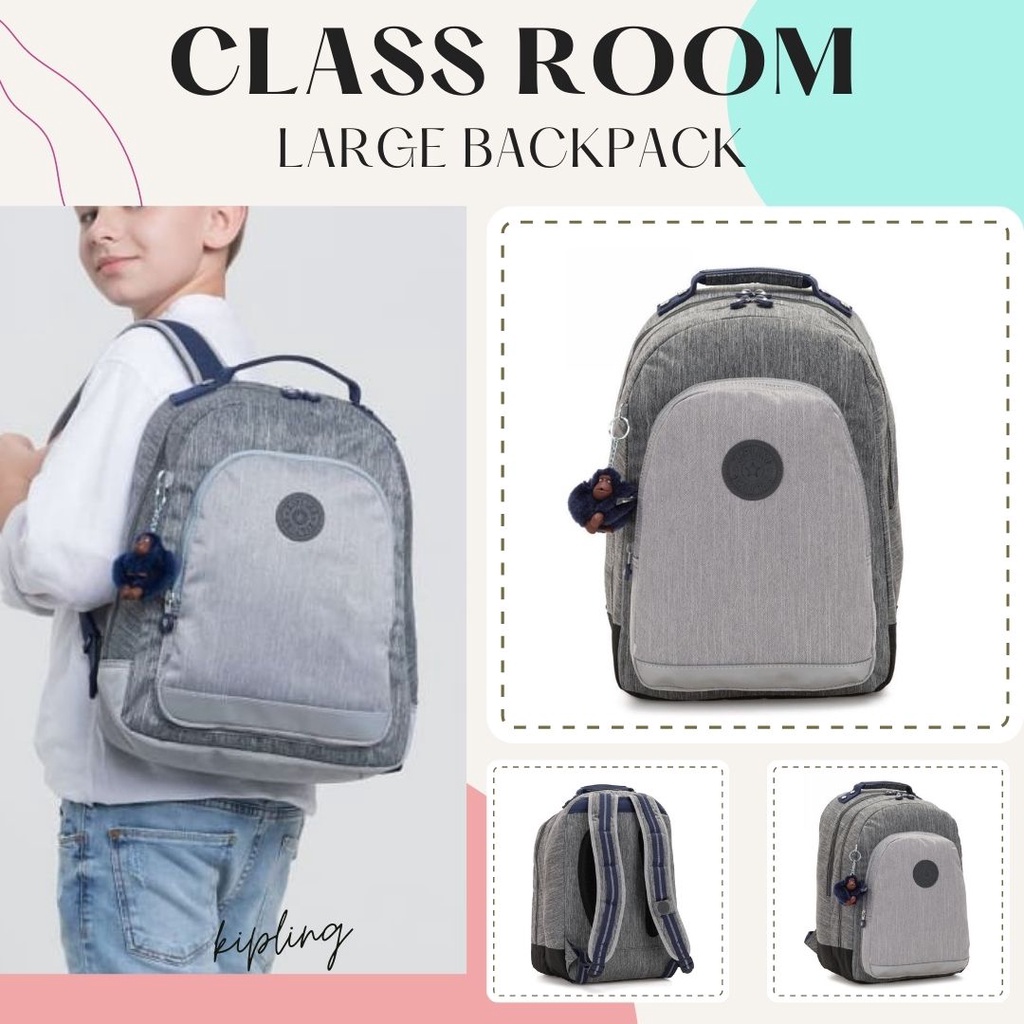Jual tas ransel Kipling Class Room Large | Shopee Indonesia