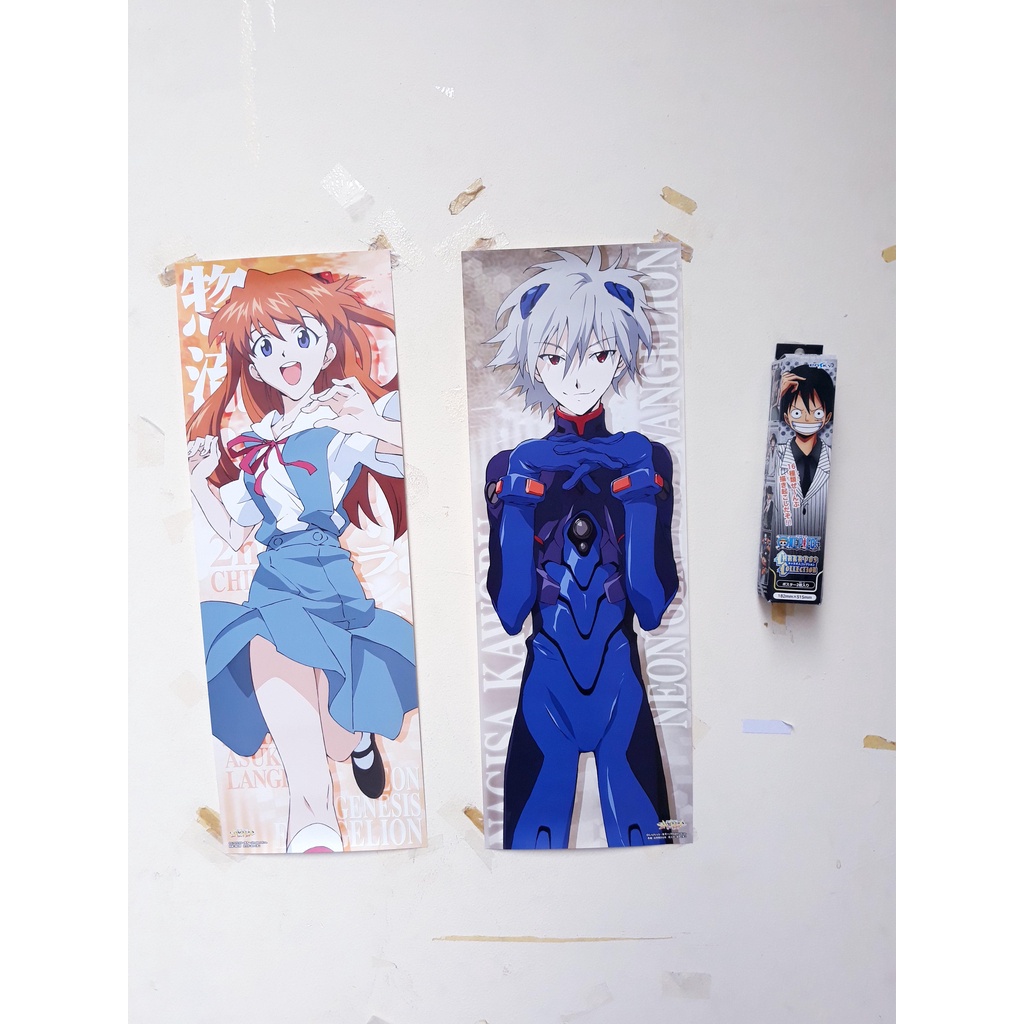 Jual Set Poster Collection Evangelion Original Japan (58x18cm) (Box ...