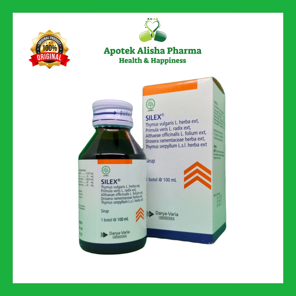 Jual Silex Sirup 100ml - Silek Syrup Obat Batuk Berdahak Herbal Aman ...