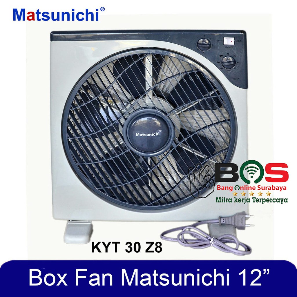 Jual Kipas Angin Kotak Box Fan Matsunichi 12 Inch KYT30 Z8 Kipas Angin ...