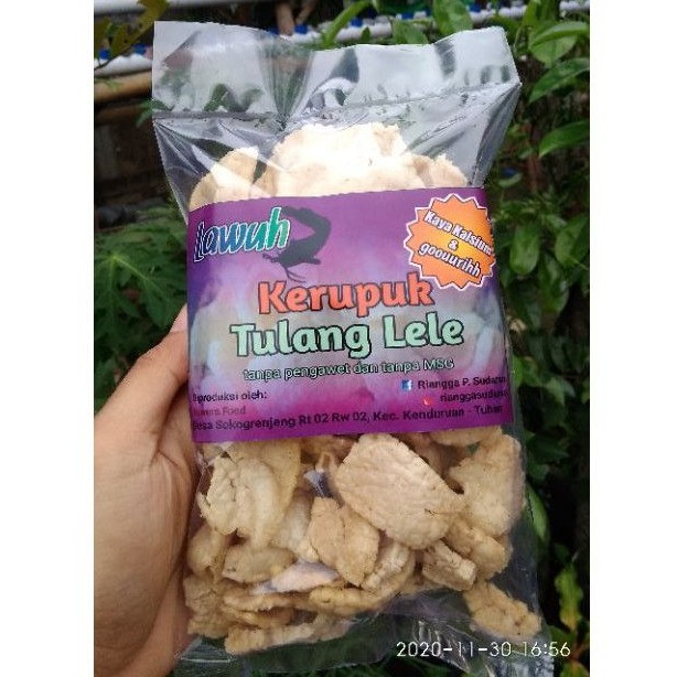 Jual Kerupuk Tulang Lele / Kerupuk Lele / Kerupuk Ikan | Shopee Indonesia