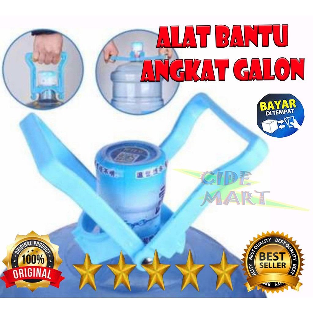 Jual Alat Bantu Angkat Galon Double Handle Grip Holder Pengangkat Botol ...