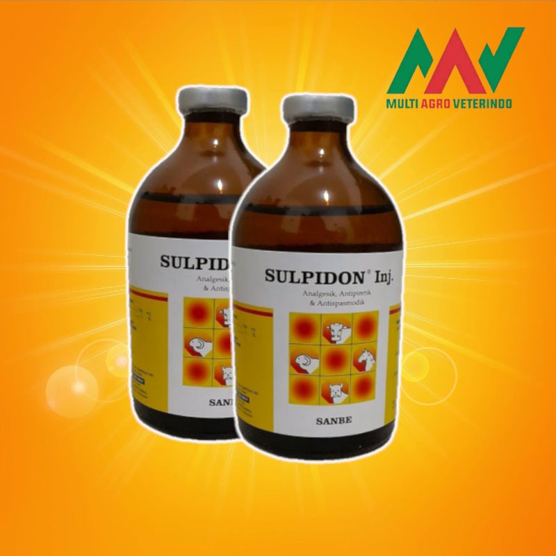Jual SULPIDON INJEKSI 50 ML sebagai analgesik antipiretik dan pada sapi ...