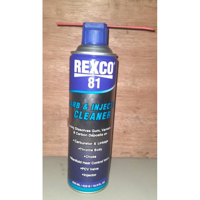 Jual REXCO 81 / CARB & INJECTOR CLEANER 500 ML | Shopee Indonesia