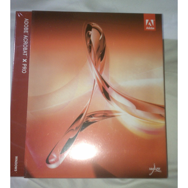 Jual Adobe Acrobat X Professional Retail PRO Full Version Windows ...