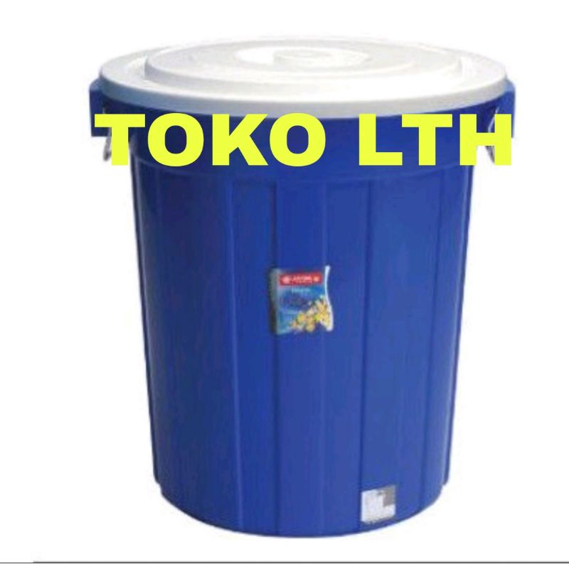 Jual EMBER TUTUP 80 LITER LION STAR PLASTIK GAGANG KAWAT / TONG AIR / EMBER BESAR | Shopee Indonesia