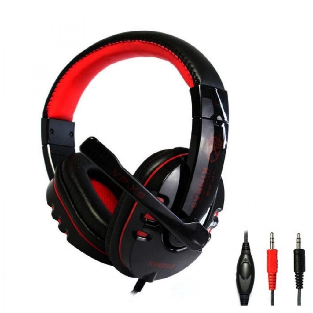 Jual Kinbas HiFi Gaming Headset dengan Mic - VP-X9 | Shopee Indonesia