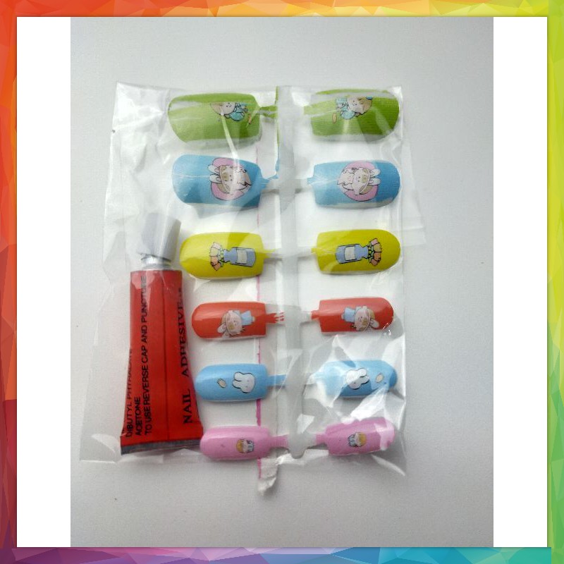 Jual Mainan Anak Kuku Palsu Sachet ( Satuan ) | Shopee Indonesia