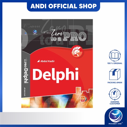 Jual Penerbit Andi - From Zero To A Pro: Delphi +cd - Abdul Kadir | Shopee Indonesia