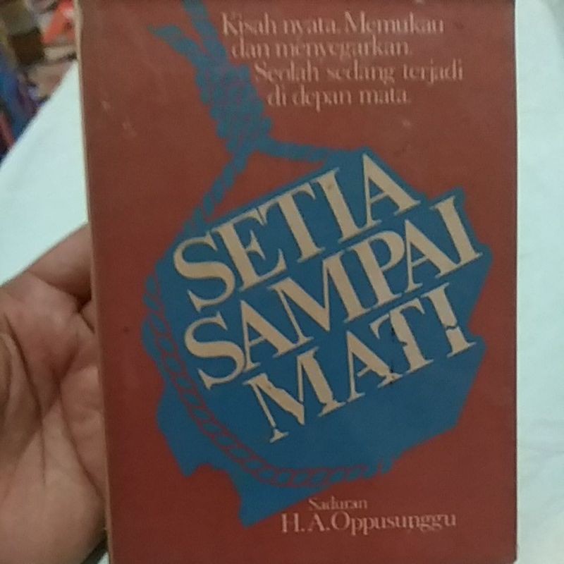 Jual BUKU kisah nyata - setia sampai mati | Shopee Indonesia Jual BUKU kisah nyata - setia sampai mati | Shopee Indonesia