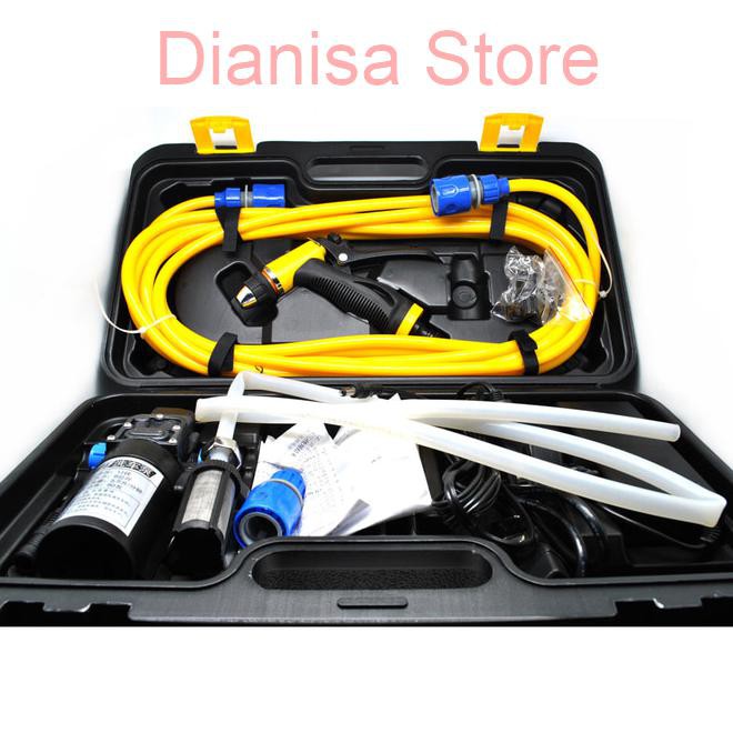 Jual Mesin Pompa Air Steam Motor Mobil Portable Water Gun 12V 80W ...