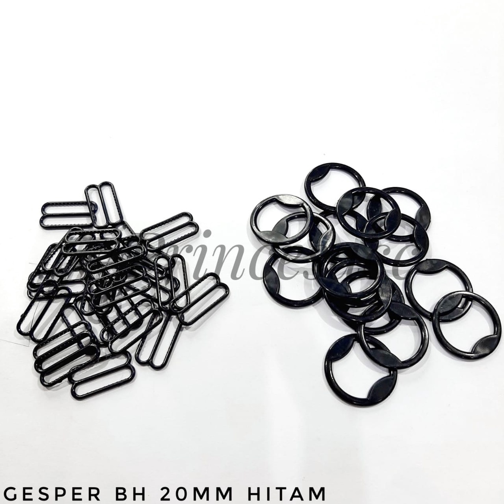 Jual gesper bh 20m hitam / gesper bh | Shopee Indonesia