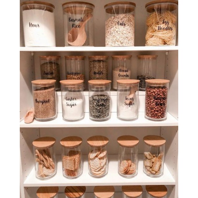 Jual STIKER LABEL TRANSPARAN BUMBU CUSTOM STIKER NAMA BUMBU DAPUR ...