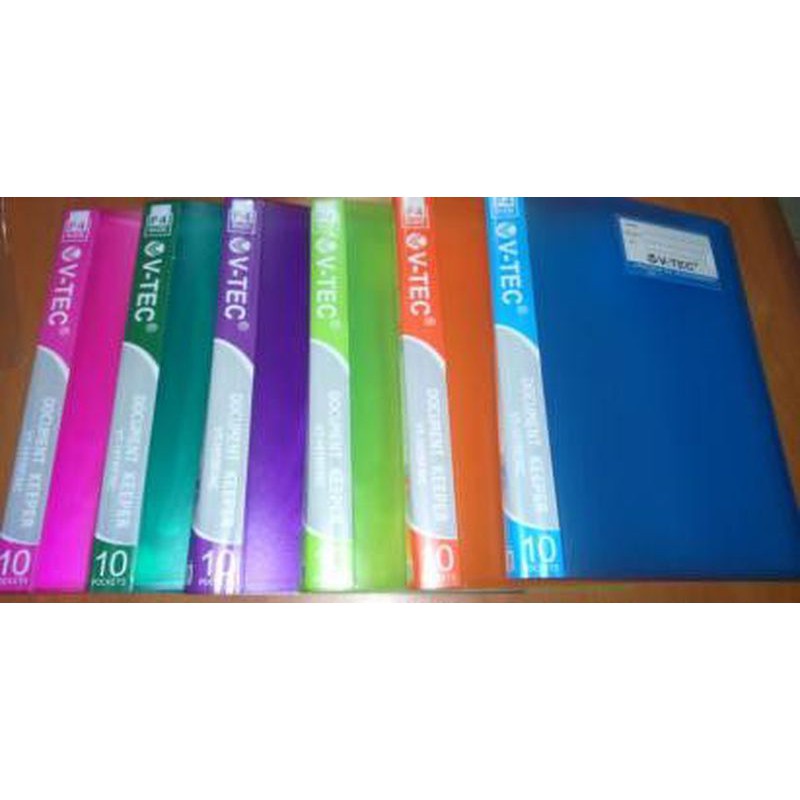 Jual V tec document dokumen keeper folder map F4 Folio VT FL/NC isi 60 ...