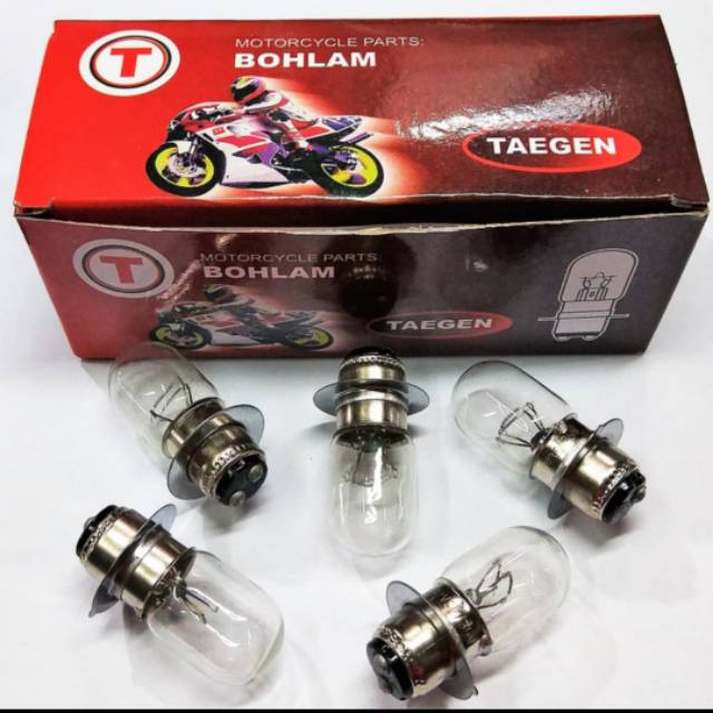 Jual BOHLAMP DEPAN STD TAEGEN / MOMENTUM 12V 25W / 35WATT BEBEK DAN ...