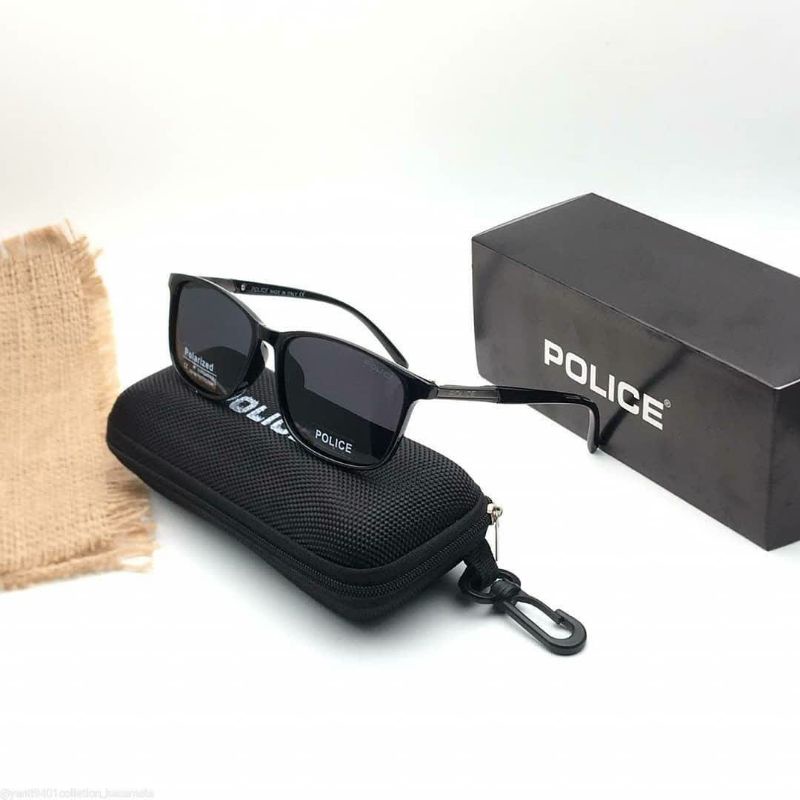 Jual Kacamata Sunglasses Pria Police Terpolarisasi Polarized Anti Radiasi UV400 Maser | Shopee ...