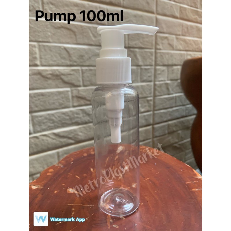 Jual Botol pump 100ml botol serum 100 ml botol pompa 100ml | Shopee Indonesia