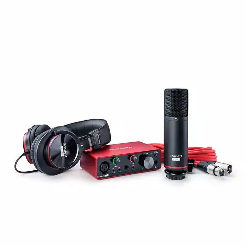 Jual Focusrite Scarlett Solo Studio 3rd Gen recording sound card pack 2 ...