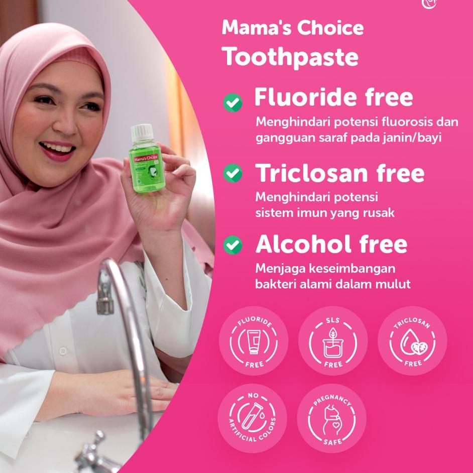 Jual Update Mamas Choice Mouthwash Trimester Pack - Obat Kumur untuk ...