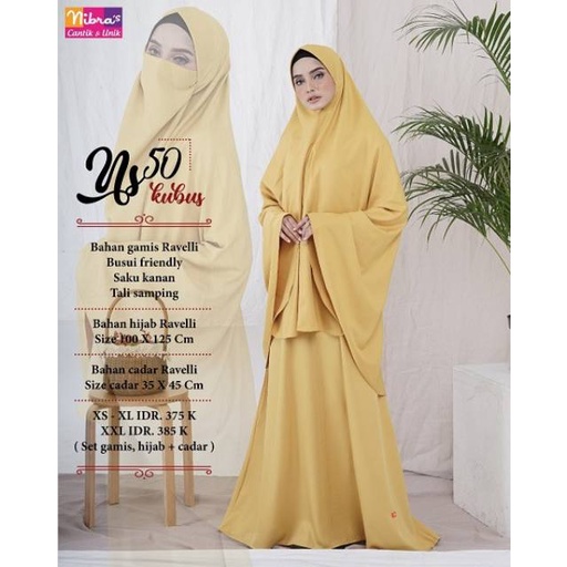Jual NIBRAS SET GAMIS MUSLIM WANITA SYAR'I NS 50 | Shopee Indonesia
