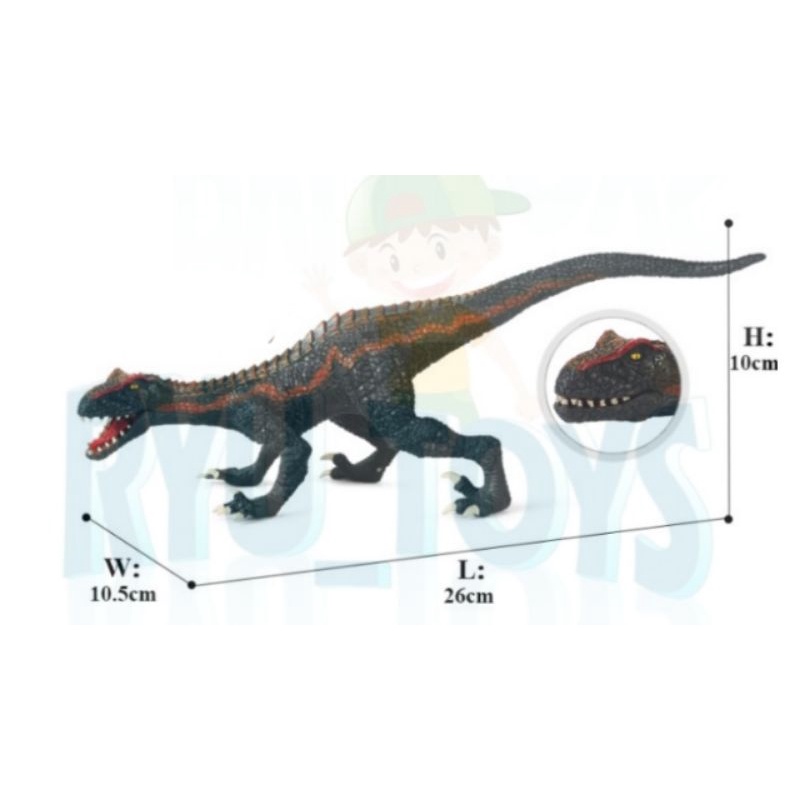 Jual Mainan Indoraptor Jurassic Indominus VELOCIRAPTOR Rex Action Dinosaurus Word | Shopee Indonesia
