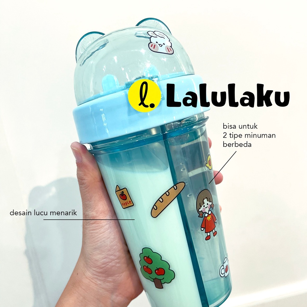 Jual Botol Minum Outdoor Yakult Trend Air Tebal My Bottle Q7K1 Sport ...