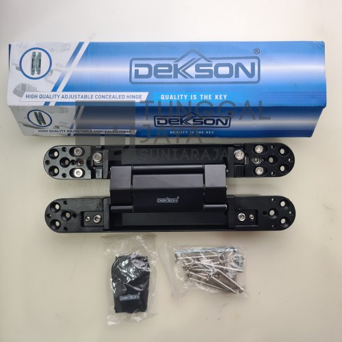 Jual PERTUKANGAN MATERIAL BANGUNAN CONCEALED HINGE DEKKSON D120 BLACK ...