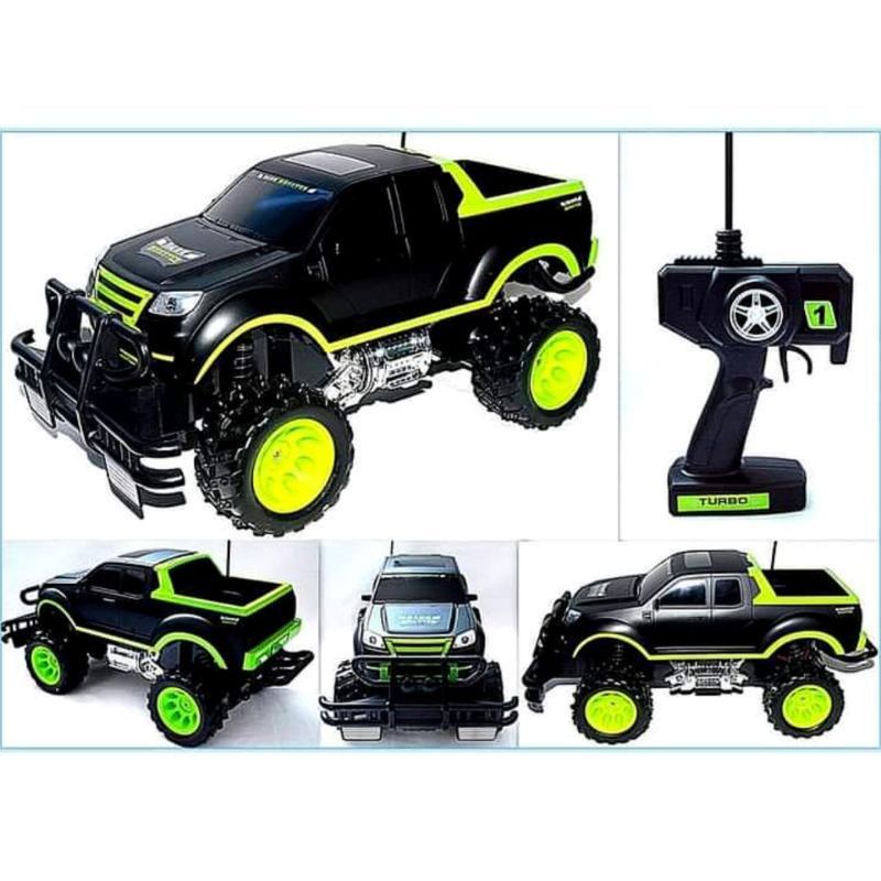 Jual MOBIL TRUCK REMOTE CONTROL BESAR SCALA 1:10 DARK MONSTER | Shopee ...