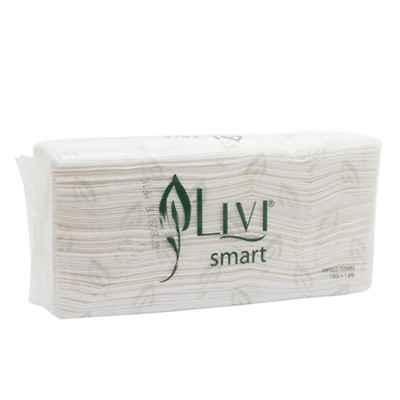 Jual LIVI Tissue Hand Towel Smart Multifold isi 150 lembar (1ply ...