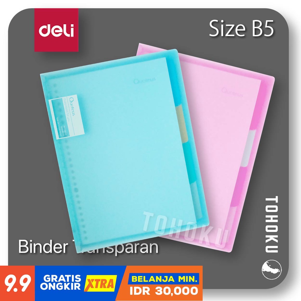 Jual Binder Transparan B5 - Dapat Ditekuk 360* | Shopee Indonesia