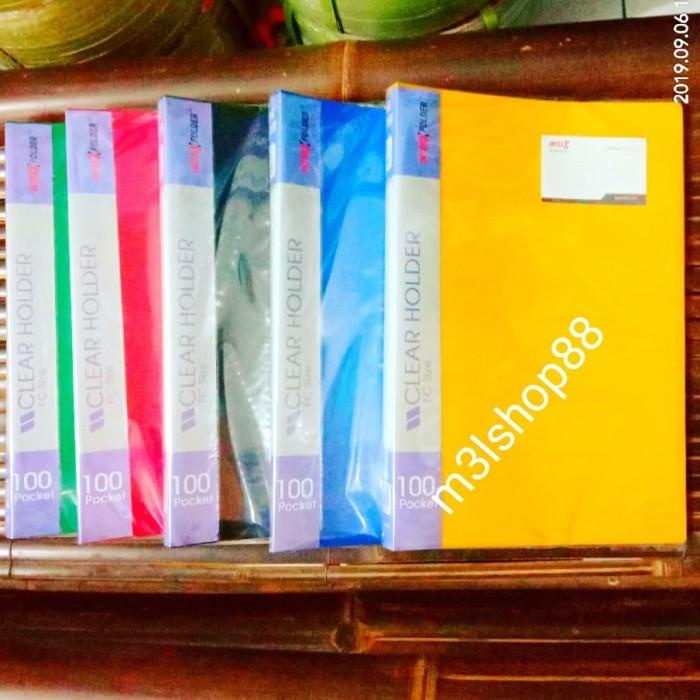 Jual Clear Holder 100 Lbr /Map Plastik /Dokumen Keeper 100 Lbr Folio/F4 ...