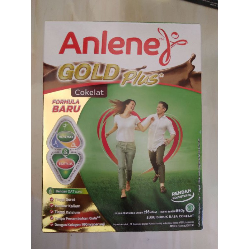 Jual ANLENE GOLD PLUS 650G | Shopee Indonesia